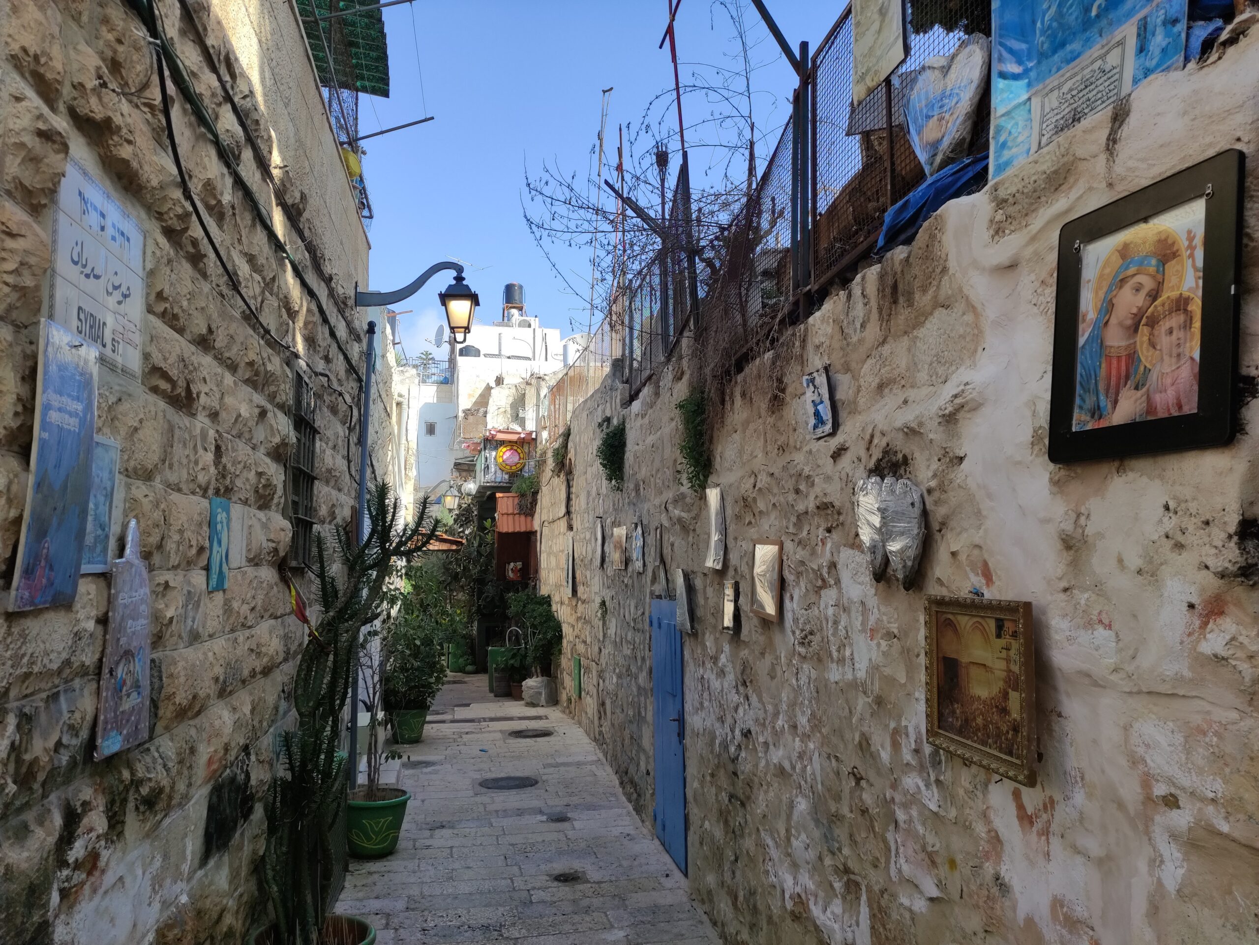 "Thank you for keeping the Christian presence alive in Jerusalem ...
